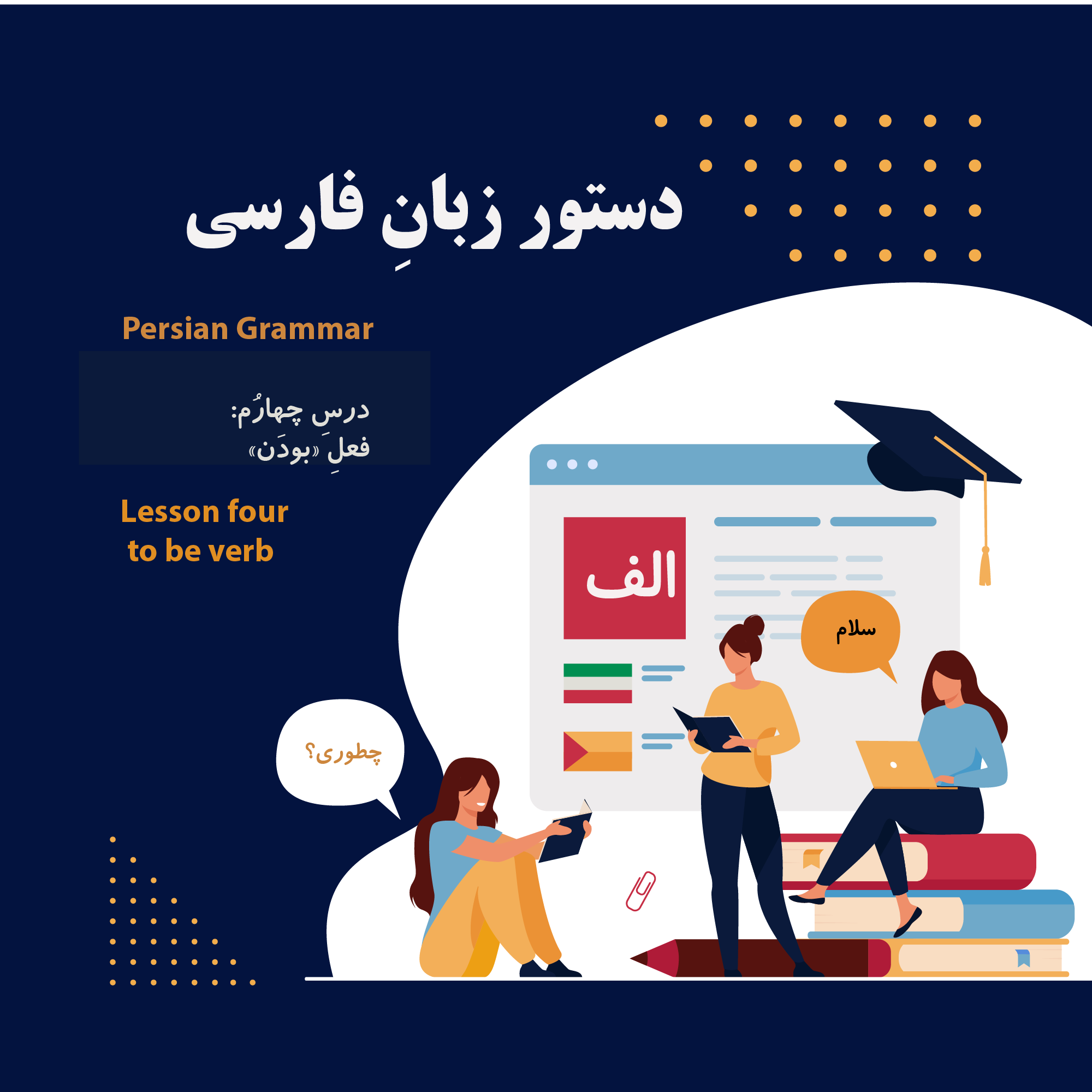 Persian Grammar Lesson Four To Be Verb In Present Tense Persian Campus